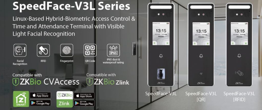 ZKTeco SpeedFace-V3L - WageMaster